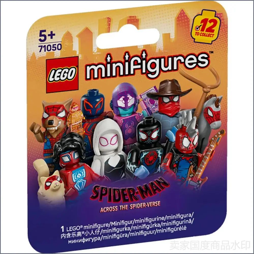 71050 Minifigures Человек-паук: Через вселенные, включает 1 минифигурку