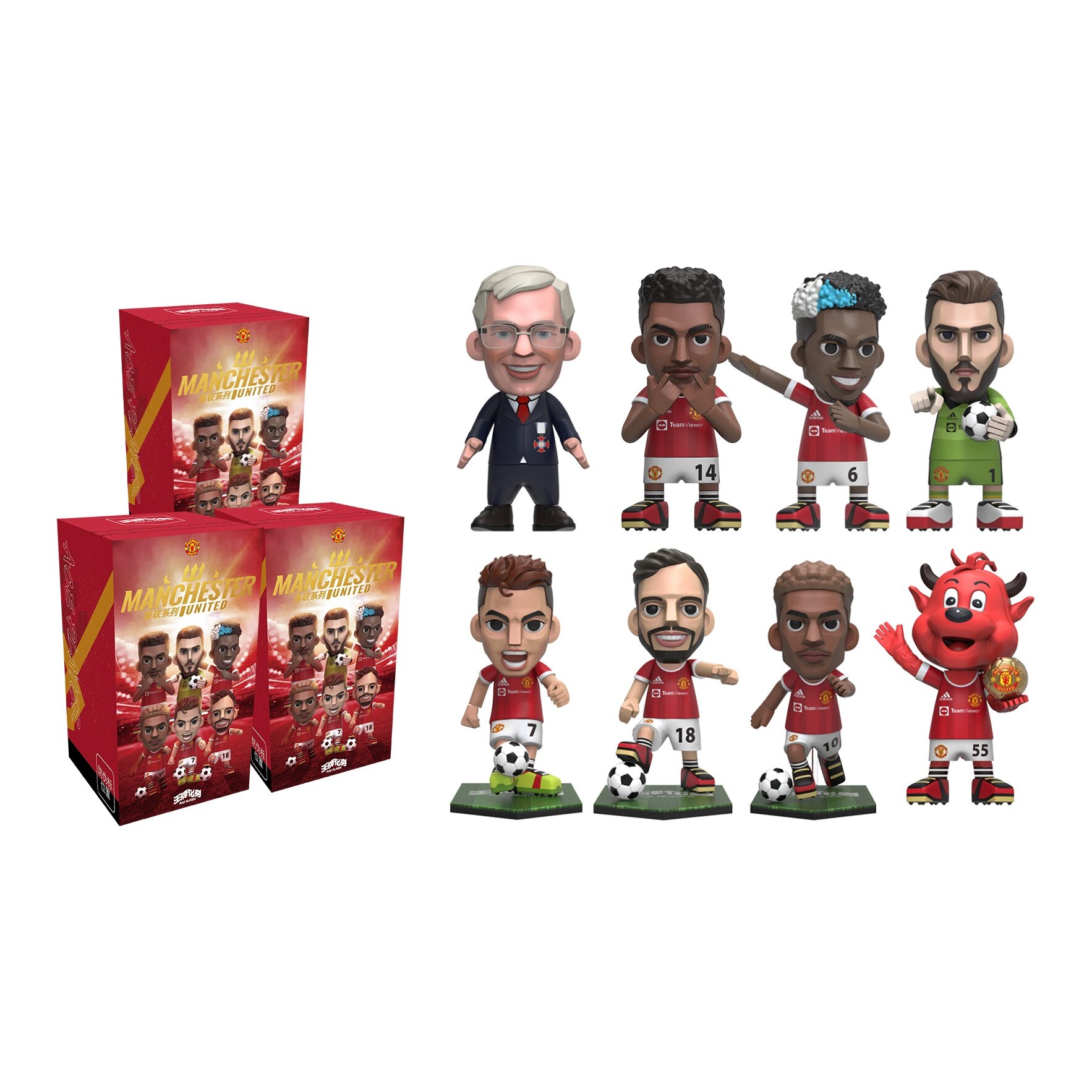 AcePlayer Star Manchester United Soccer Ball Club Collection, REDMAGIC Cristiano Ronaldo Mystery Boxes