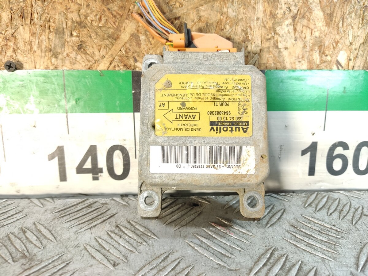 Блок управления Air Bag PEUGEOT 206 1998 2012 9643082380