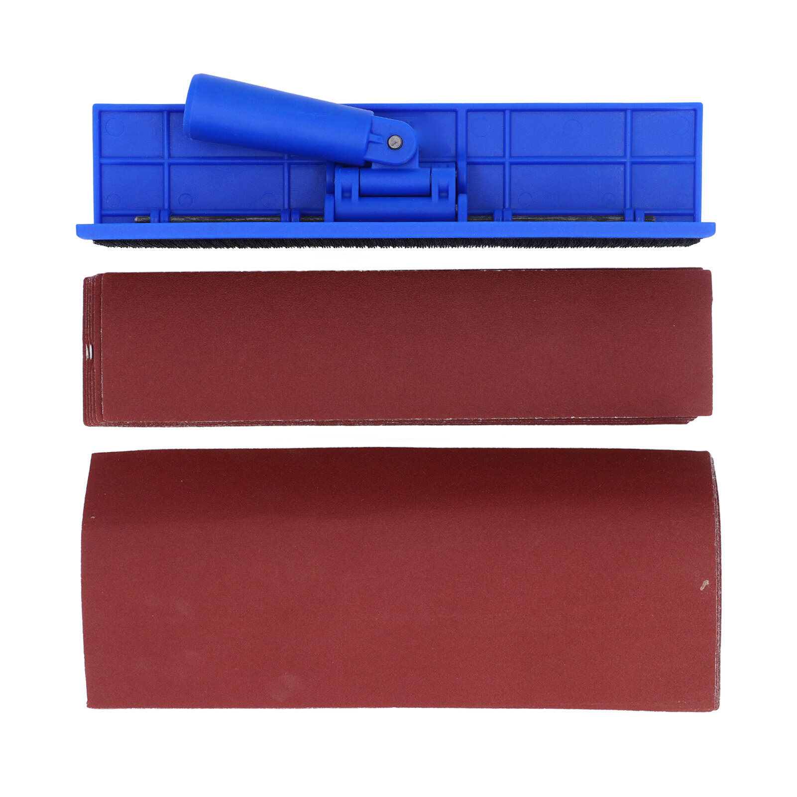 Набор держателей для наждачной бумаги для гипсокартона, самоклеящийся инструмент для финишной обработки шпаклевки и выравнивания стен и потолка.