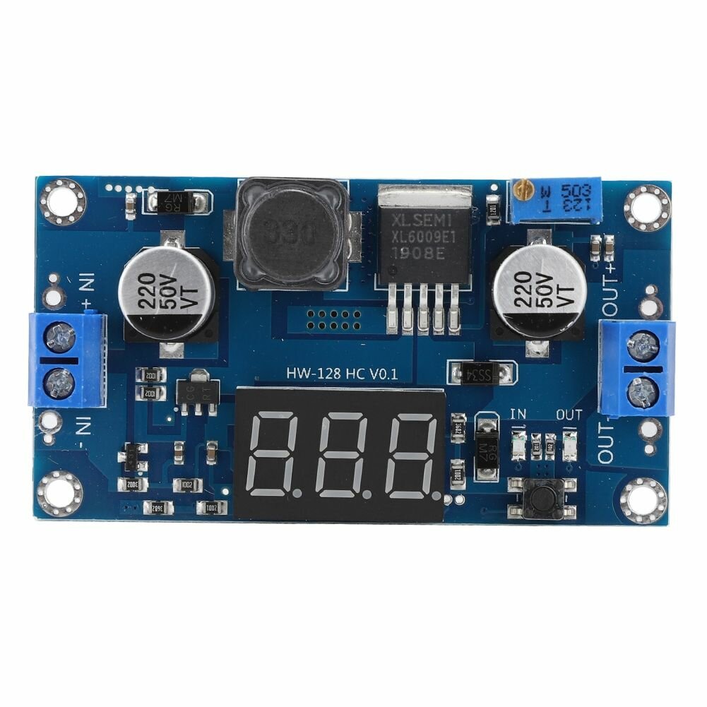 5-55 В Регулируемый повышающий преобразователь Модуль 5 В 32 В Входная плата DC-DC преобразователя 5 В Выходной высокоэффективный повышающий модуль