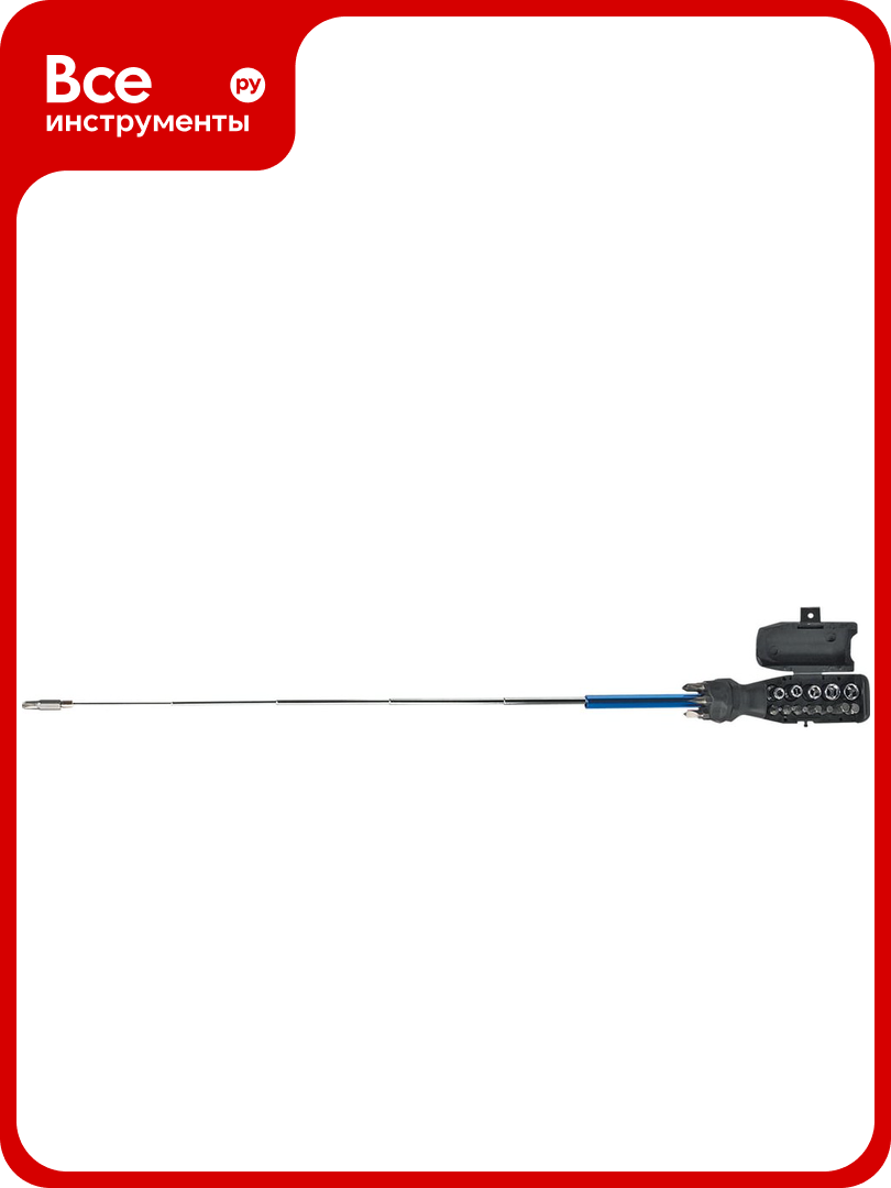 Отвертка, Top, с длинным стержнем и насадками Top Tools 20шт. 39D183, Пластиковая, работы с различными типами