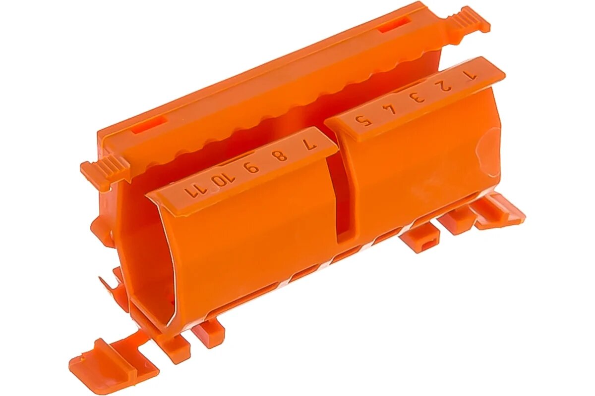 WAGO DIN-рейка адаптер для клемм серии 222-412, 222-413, 222-415 1 шт. 41580