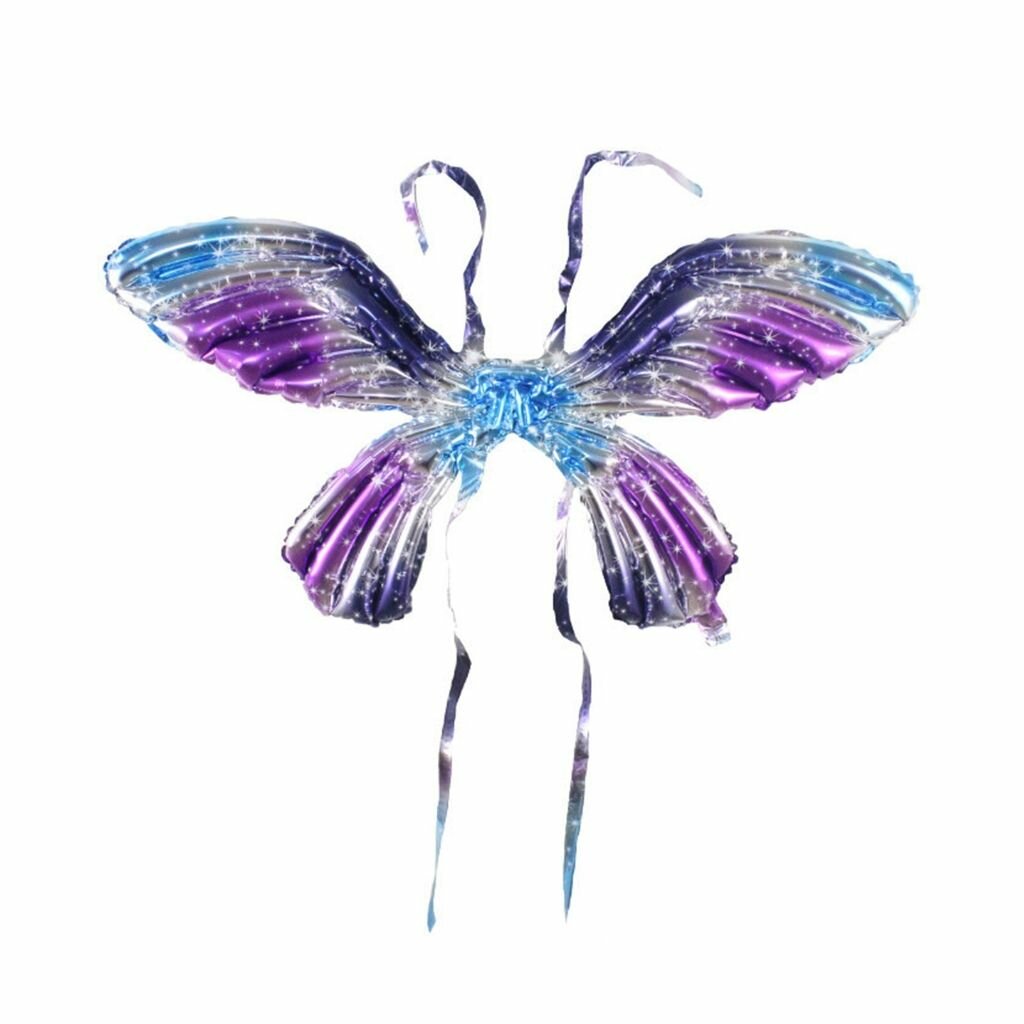 Крылья бабочки на спине-11 цветов