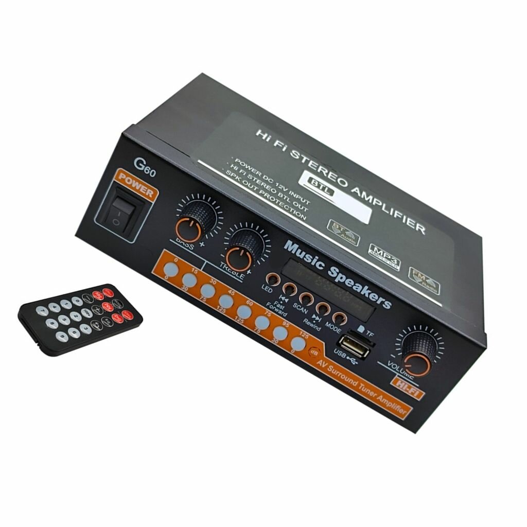 Цифровой усилитель мощности интеллектуального аудиосигнала G60