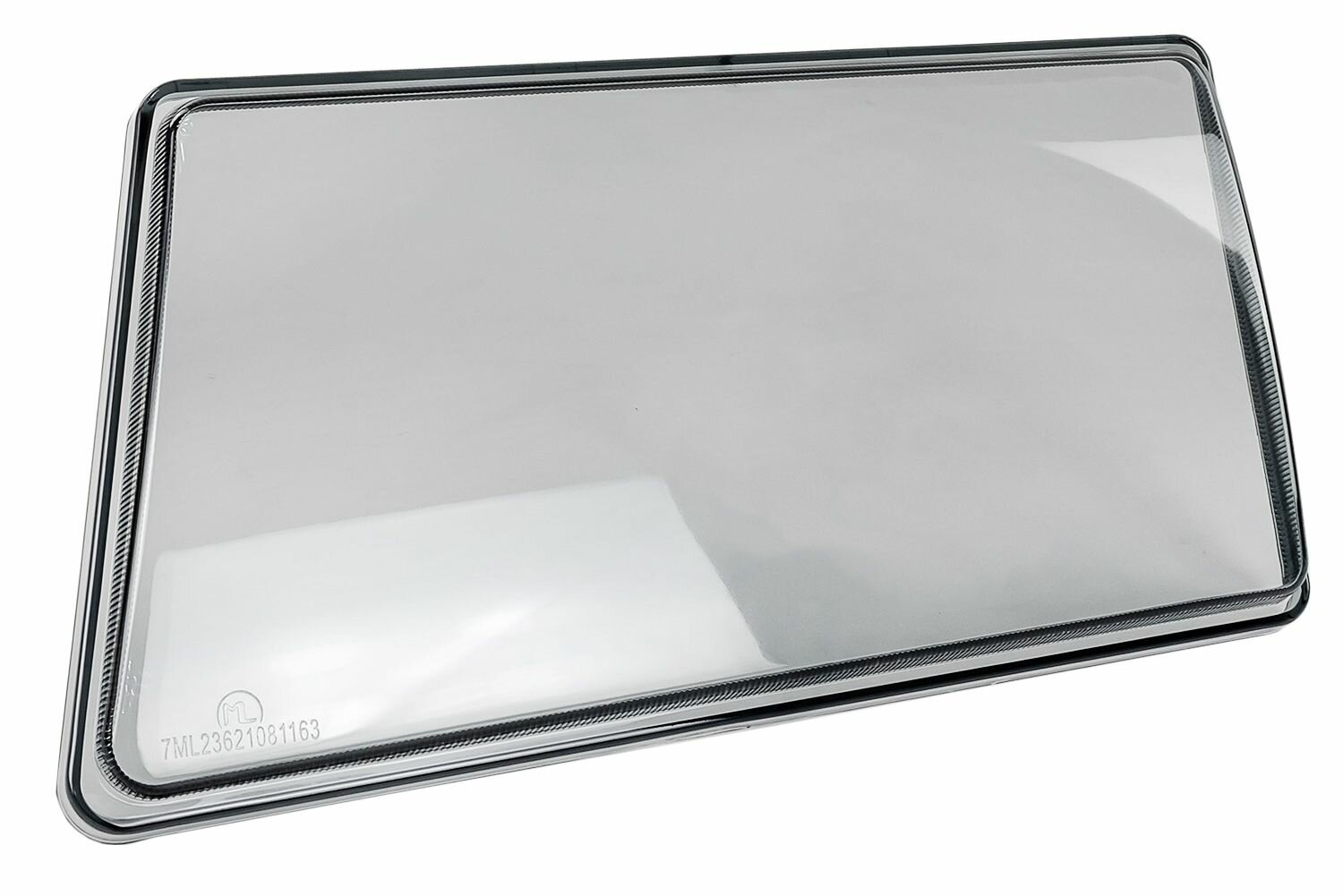 Тонированное гладкое оргстекло правой фары для ВАЗ 2108-21099