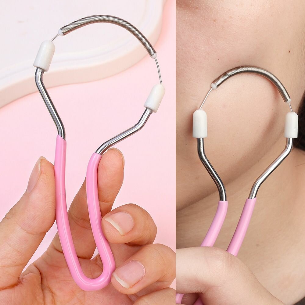 Женское средство для удаления волос на лице, артефакт для тщательного удаления бороды, средство для удаления волос на губах, устройство для бритья девушек