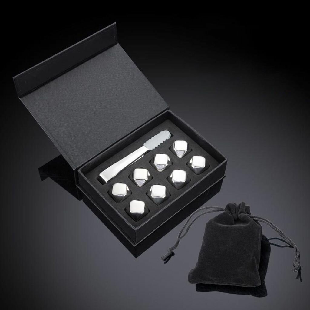 Металлические кубики для охлаждения напитков