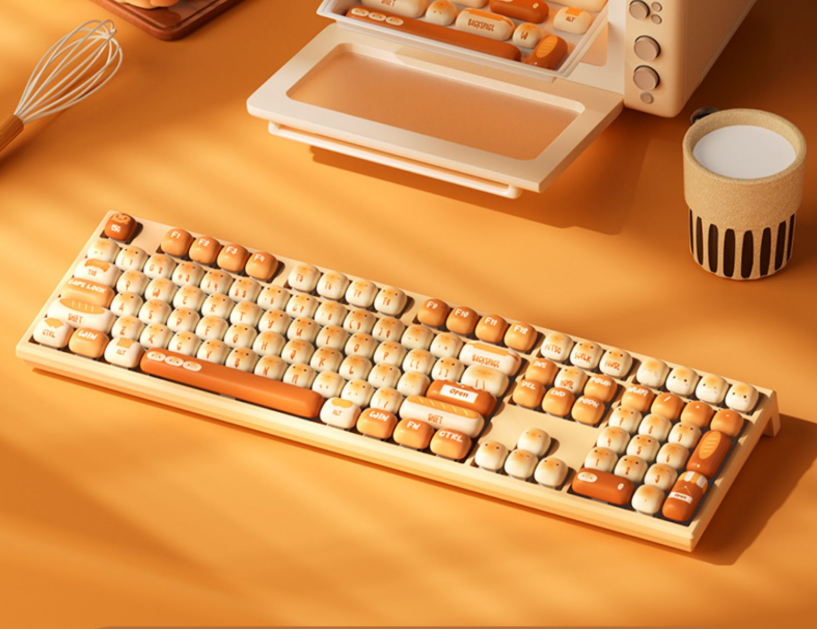 Беспроводная клавиатура AKKO MG108B Steamed Bun Paradise, piano axis