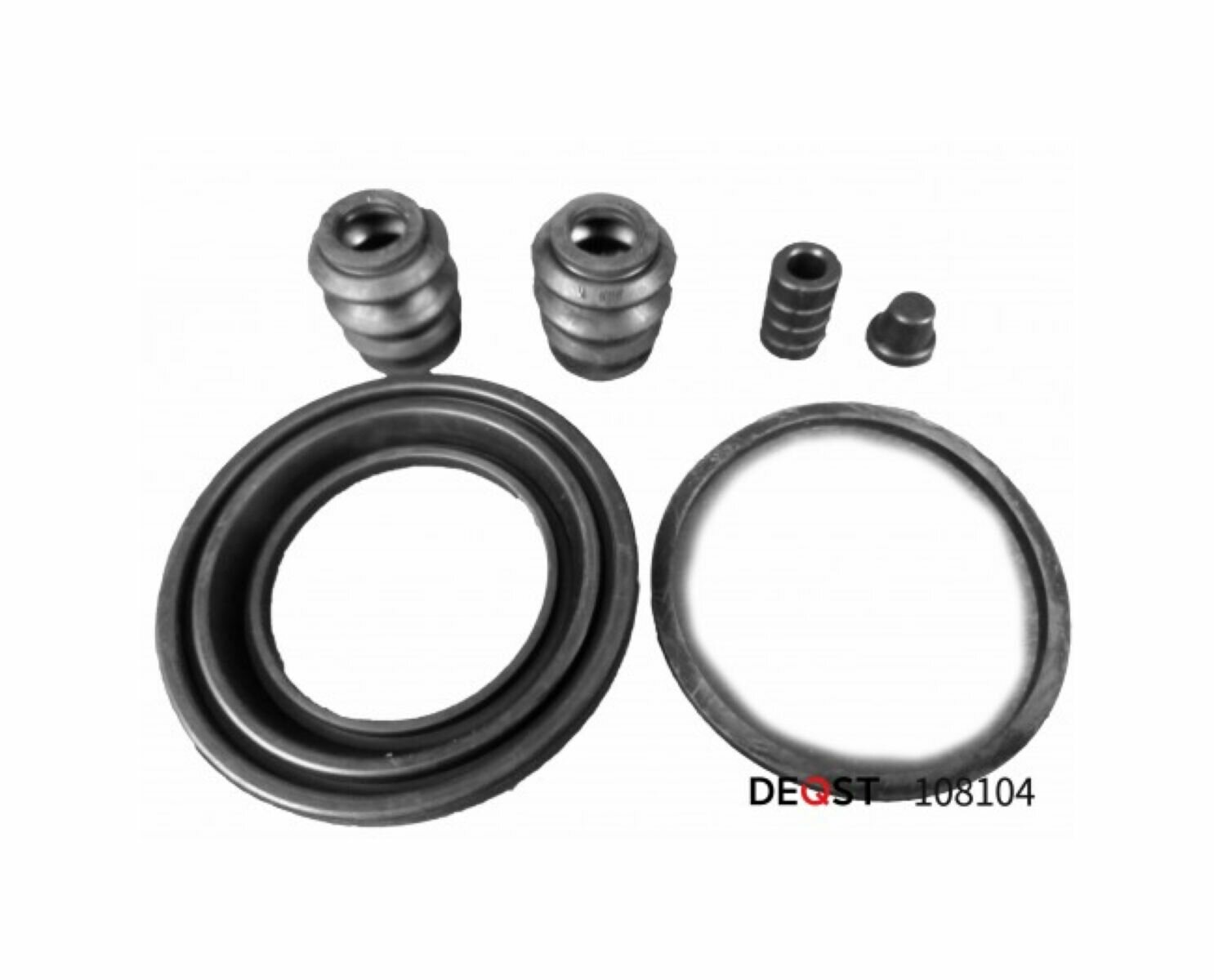 Ремкомплект Тормозного Суппорта Переднего (Для Поршня O 54Mm, Суппорт Kasco). Применяемость: Kia Rio(Dc) 00-05 / Spectra/Shuma(Fb) 01-04(Deqst 108104)