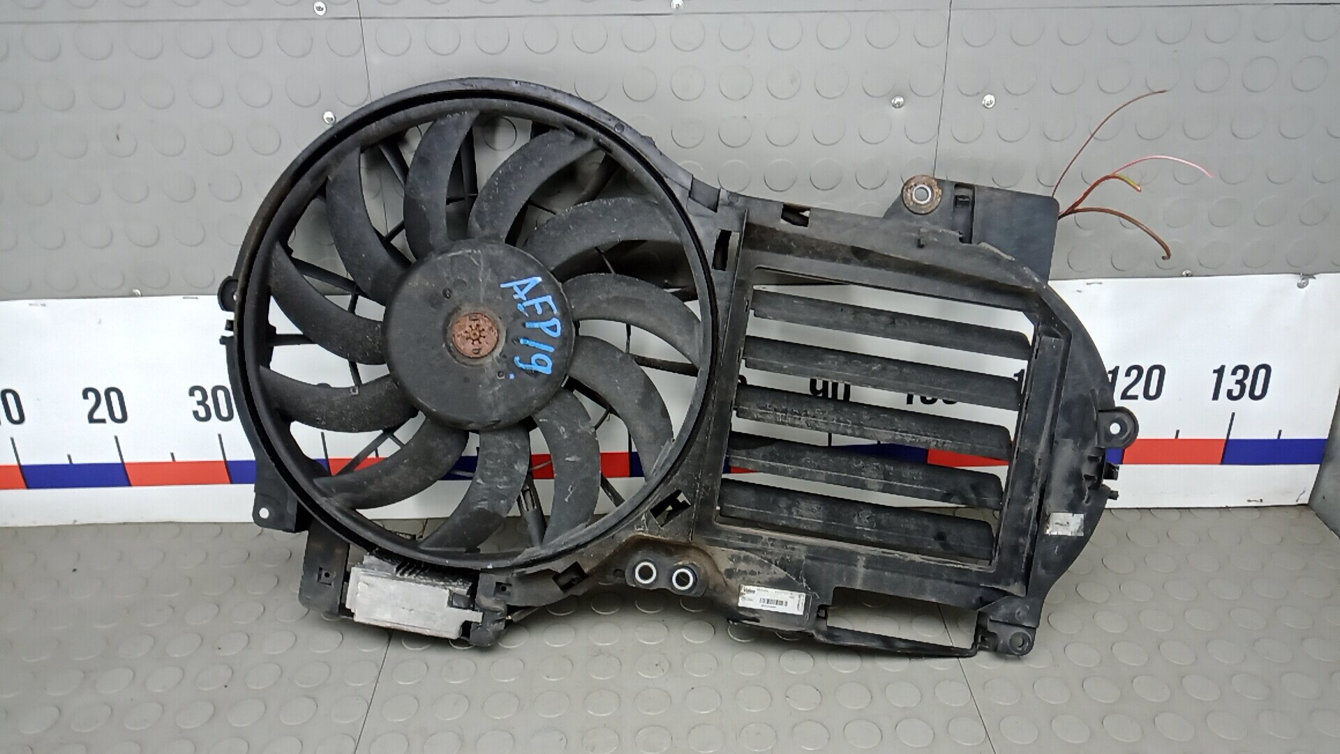 Вентилятор радиатора AUDI A6 C6, Номер 4F0959455, 4F0959501F, 4F0121207D