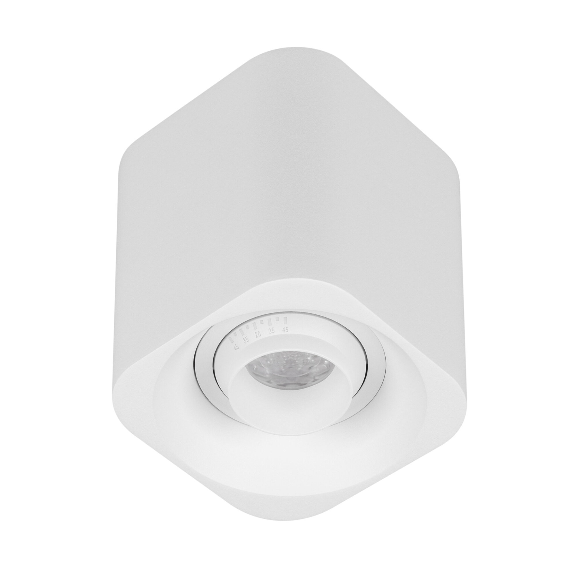 Светильник Arlight Светильник SP-ACENTO-S95x95-10W Warm2700 (WH, 20-45 deg, 230V) (Arlight, IP20 Металл, 5 лет)