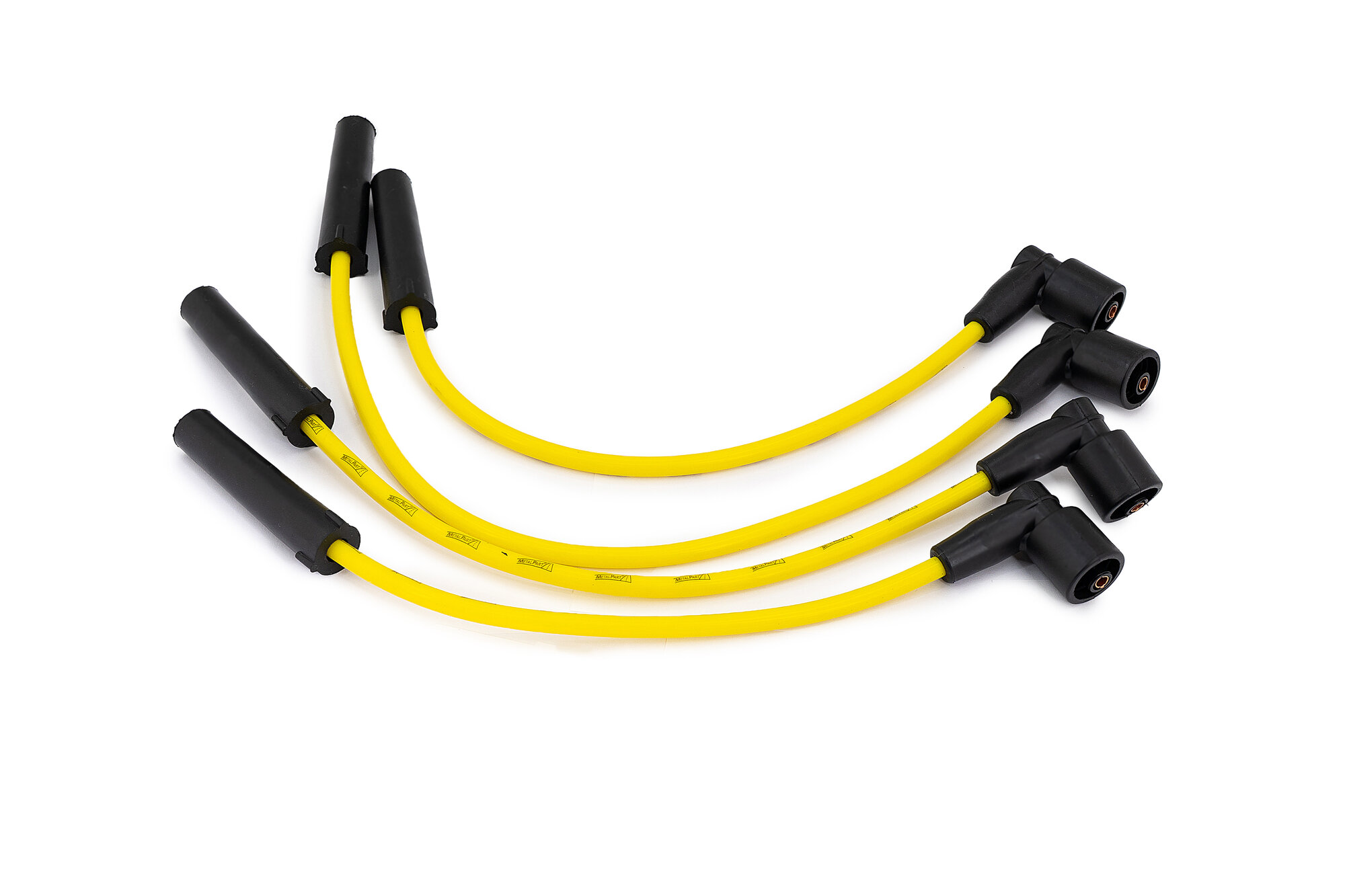 Провода высоковольтные ГАЗ, ГАЗель УМЗ 4216 Евро 3, 4 (под модуль, наконечники силикон, 4 шт)