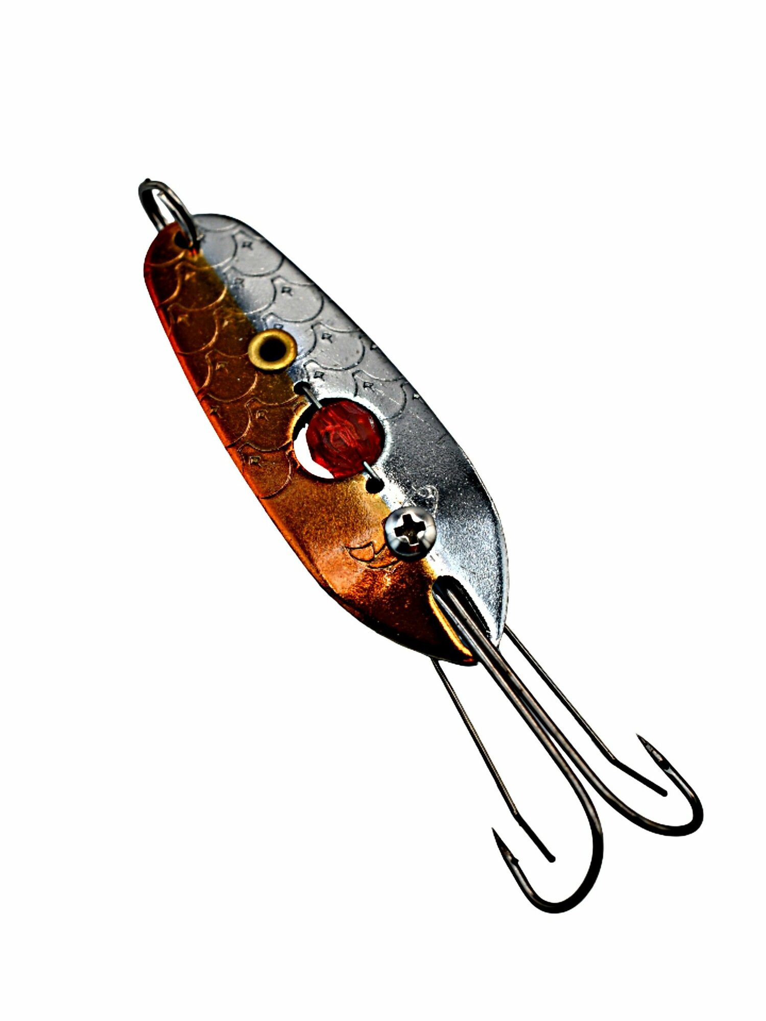 Блесна колебалка Kuusamo Rasanen Ruohikko Helmi 15г 60мм: на щуку, окуня, судака (незацепляйка)