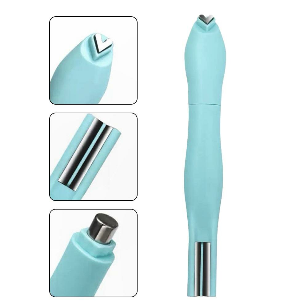 Магнит для дизайна ногтей 3 в 1 Кошачий Глаз / магнит с 3 насадками для маникюра Cat Eye