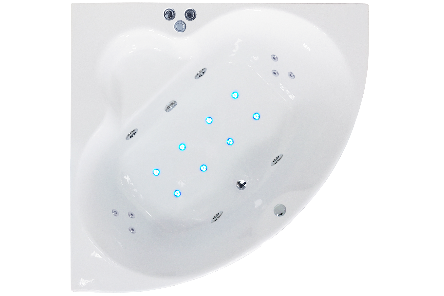 Гидромассажная ванна FANKE DE LUXE 140x140x65