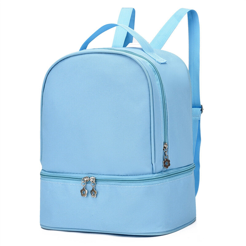 Сумка-рюкзак, для танцев, ткань Оксфорд, вместимость 20л, цвет голубое озеро