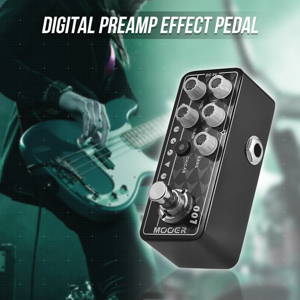MOOER MICRO PREAMP Series 001 Цифровая заправочная станция с высоким коэффициентом усиления