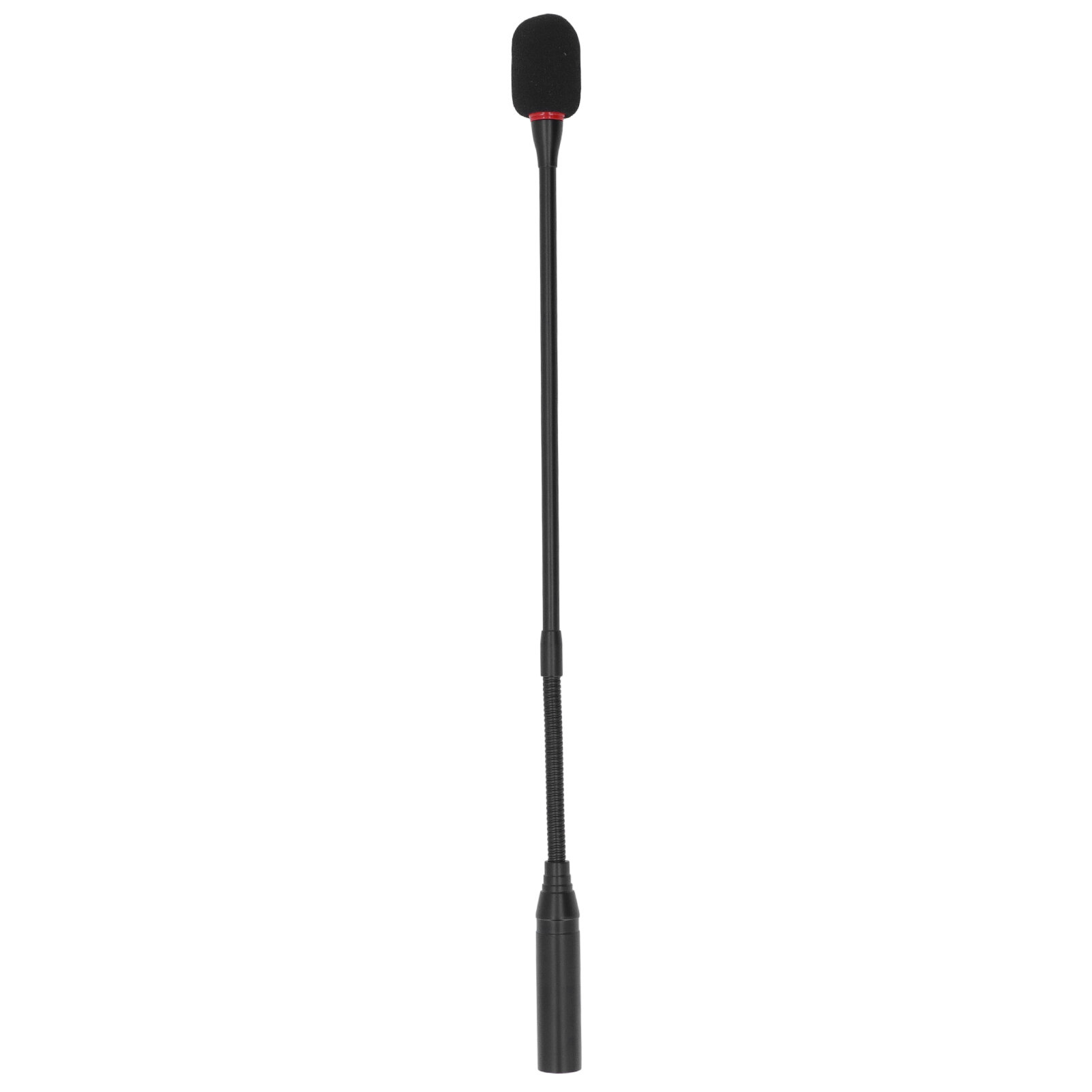 Gooseneck Microphone 17.7in Flexible Noise Reduction Plug in with Power Indicator for Meeting Rooms