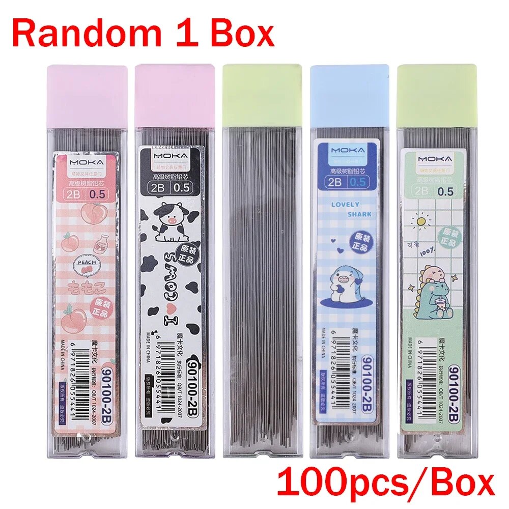 Грифель для механических карандашей 0,5 мм 2B 1X A