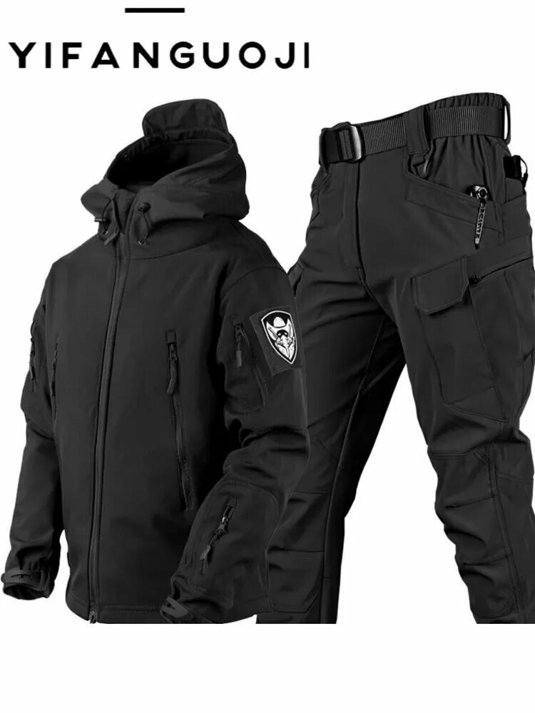 KNOW EASY-Комбинезон для рыбалки и охоты Черный костюм