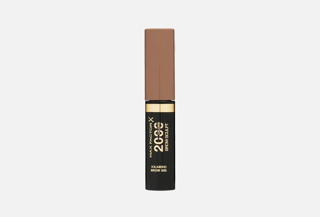 Гель для бровей Max Factor 2000 Calorie Brow sculpt Full Volume, оттенок 002, Soft Brown, 4.5 мл