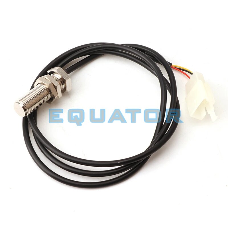 3-контактный прибор для измерения скорости мотоцикла, квадроцикла, запасные части, кабель датчика скорости, магнитная индукция, подходит для мотоцикла, квадроцикла, аксессуары
