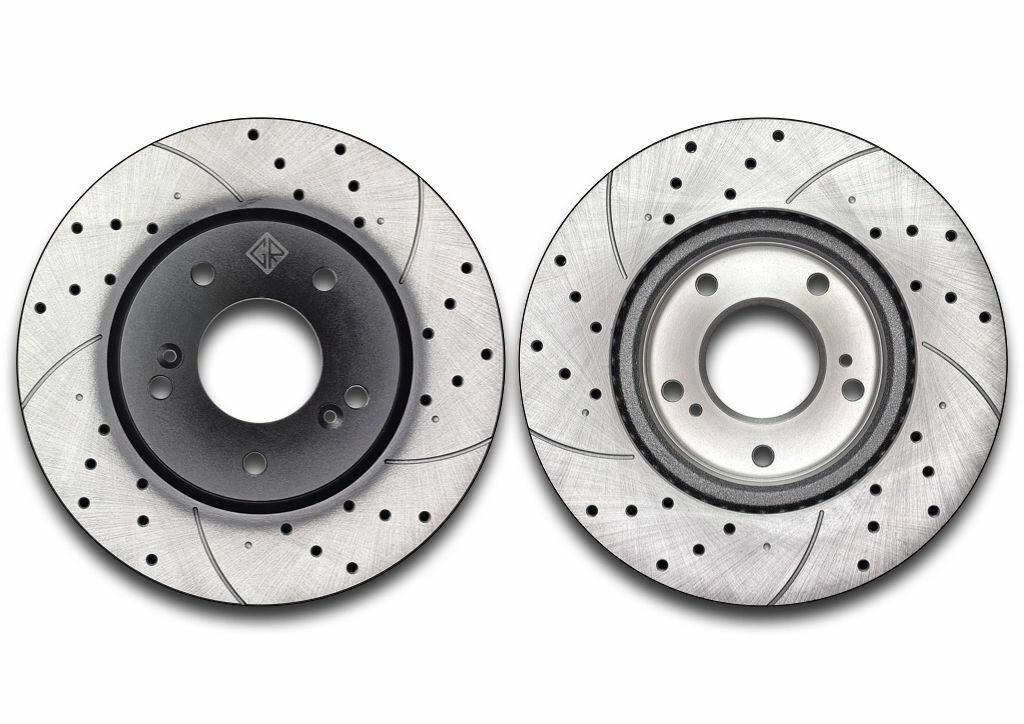 Тормозной диск Gerat F248W (передний) Performance LEXUS CT/TOYOTA CALDINA/CARINA/CORONA (255мм)