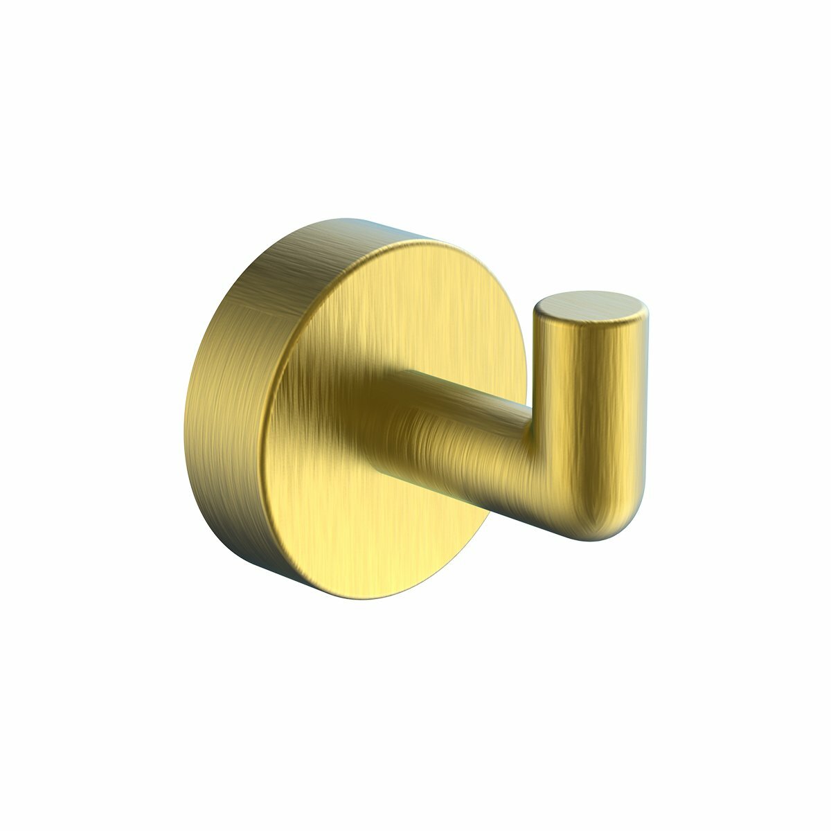 Крючок для полотенец Raglo R320.05.03 одинарный, сатин золотой