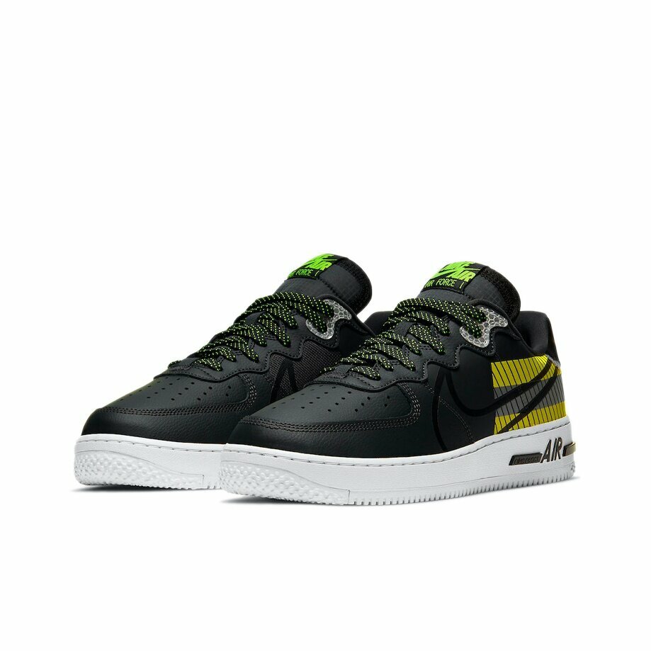 Кроссовки NIKE Air Force 1, размер EU 38.5 стопа (24CM), черный — фото 1