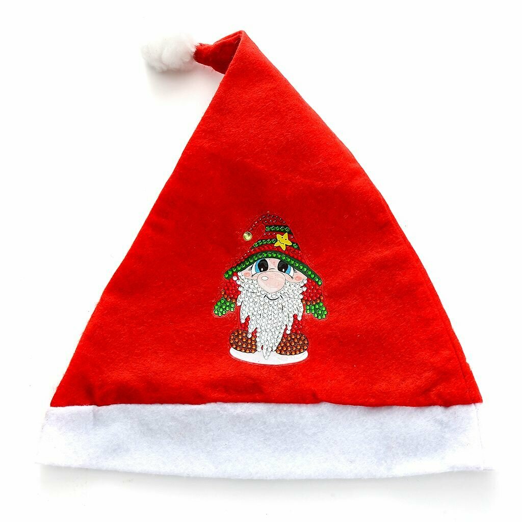 Рождественская шляпа с бриллиантами 5D специальной формы своими руками-AA855