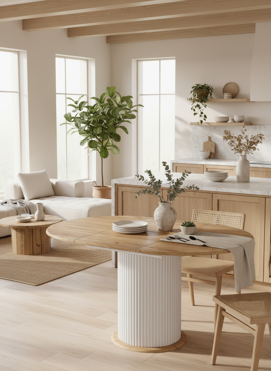 Стол кухонный обеденный раздвижной, 100 (139) х 100 см, Белый шагрень/Дуб тортуга