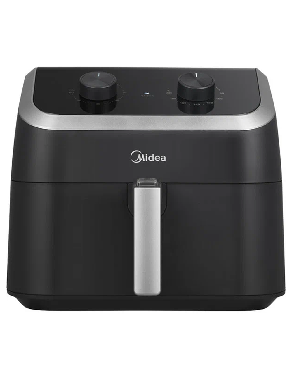 Аэрогриль MIDEA MAF-TN85WK, черный, антипригарная чаша, 8.5 л