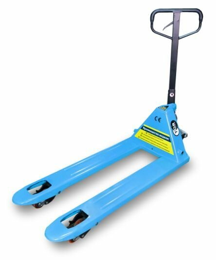Тележка гидравлическая (рохля) TOR RHP (BF) 2,5т, 1,15м, полиуретановые колеса