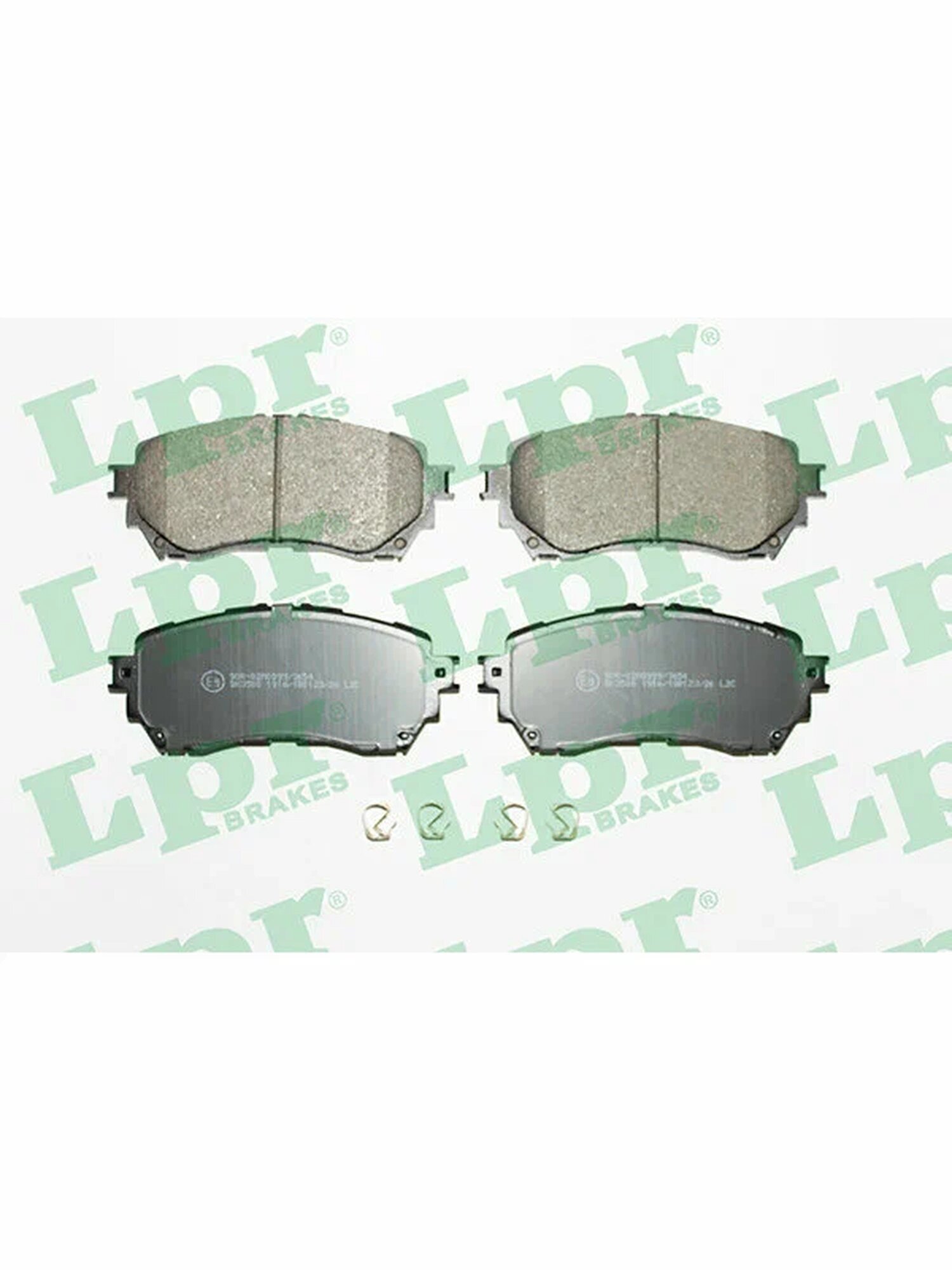 Колодки тормозные передние дисковые LPR 05P1916 для а/м MAZDA 6