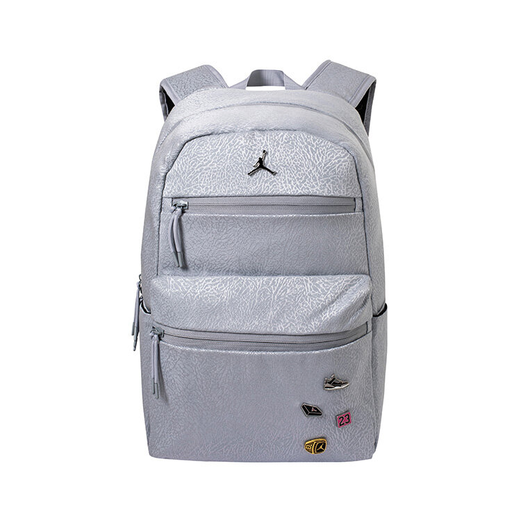 Рюкзак унисекс Jordan Regular из полиэстера, concrete gray