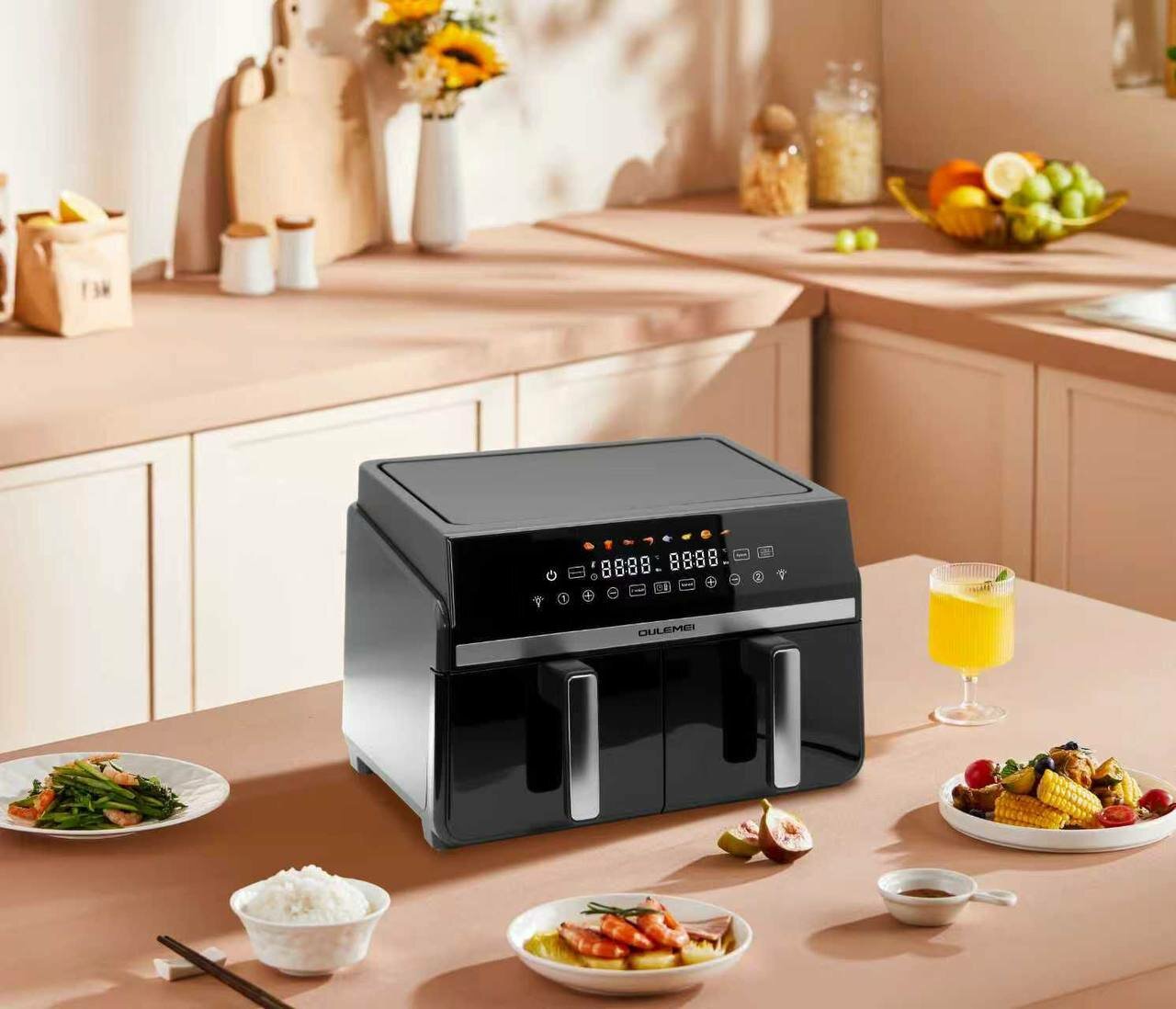 Аэрогриль электрический OLM-KZC004 8 режимов