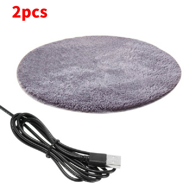 Одеяло для животных luxurious waterproof pet heating blanket cozy plush fabric usb powered, серый