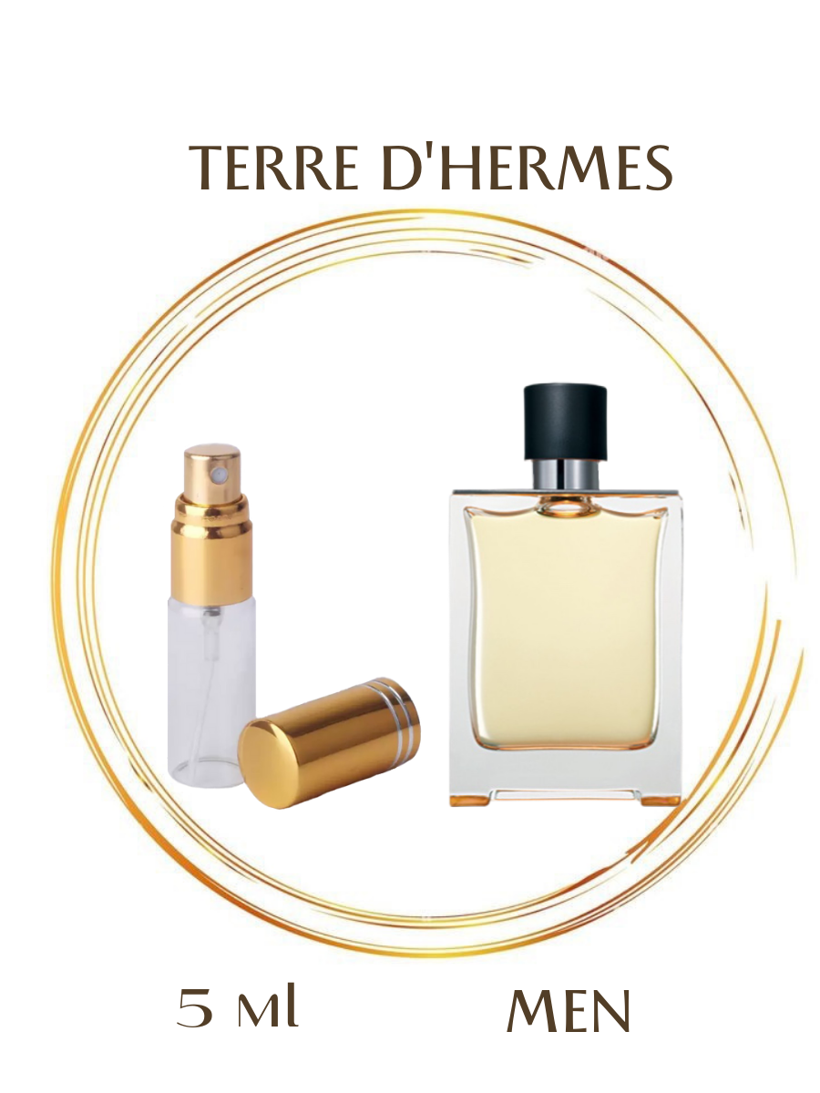 Духи парфюм TERRE D'HERMES спрей 5 мл мужские, древесные, пряные