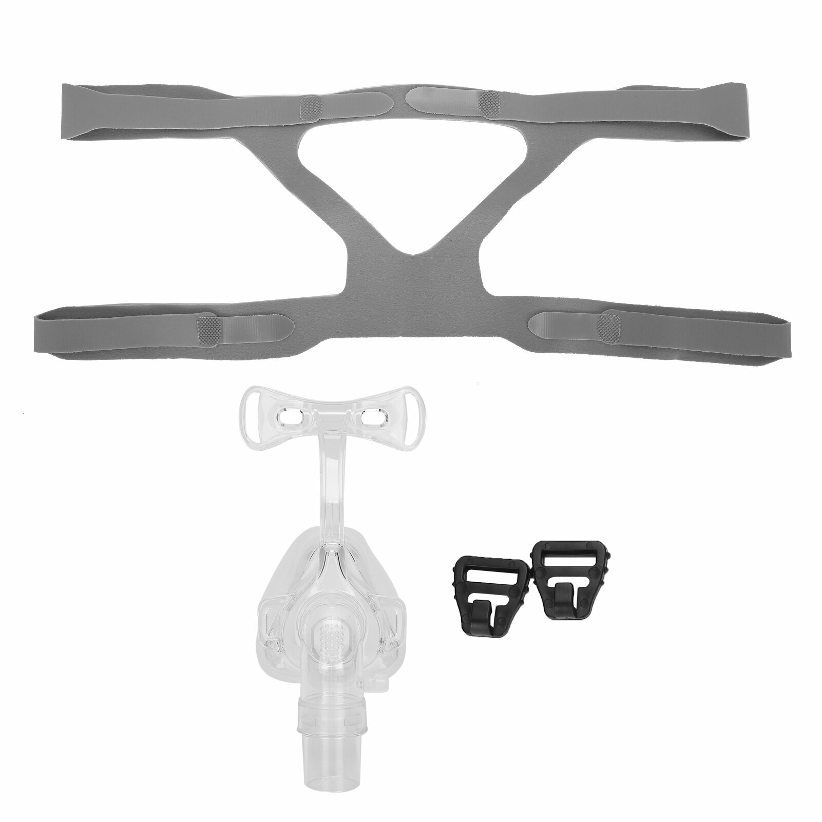 Универсальный силиконовый защитный шлем для дыхательного аппарата