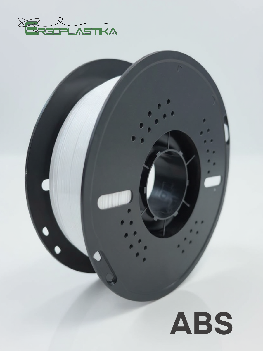 Пластик ABS белый для 3D принтера филамент из первичного сырья