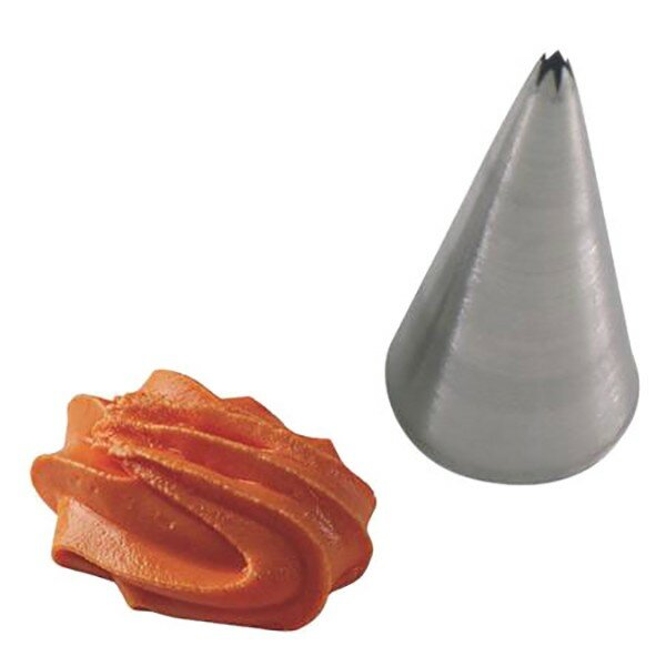 Насадка кондитерская «Открытая звезда», нержавеющая сталь, 25/3 мм (Martellato)