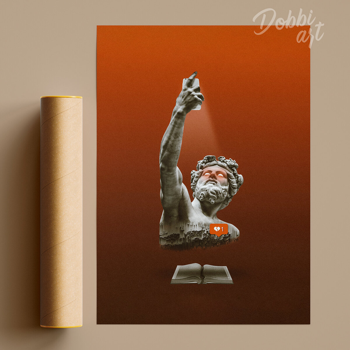 Постер современный 40х50 см без рамы/ Стрит Арт винтаж/ Репродукция Возрождение/ Граффити искусство/ Постер для интерьера дома, бара, кафе/ Современный стильный плакат