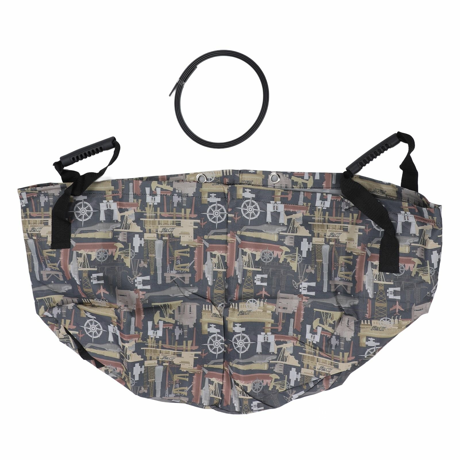 Складной садовый мешок для мусора камуфляж