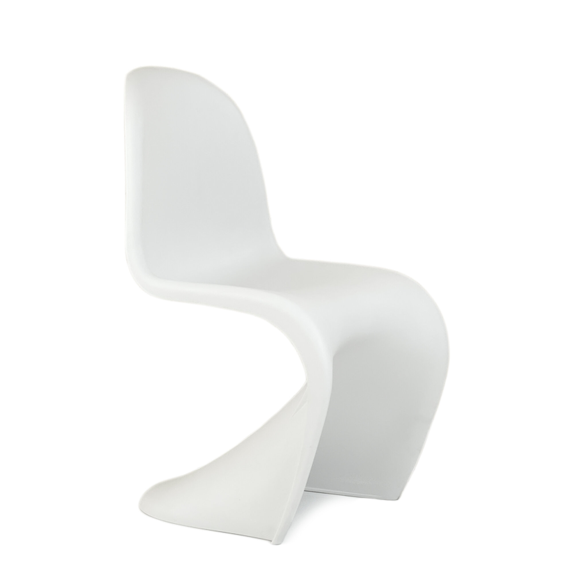 Стул Barneo N-16 Panton белый матовый, цельнолитой, стопируемый