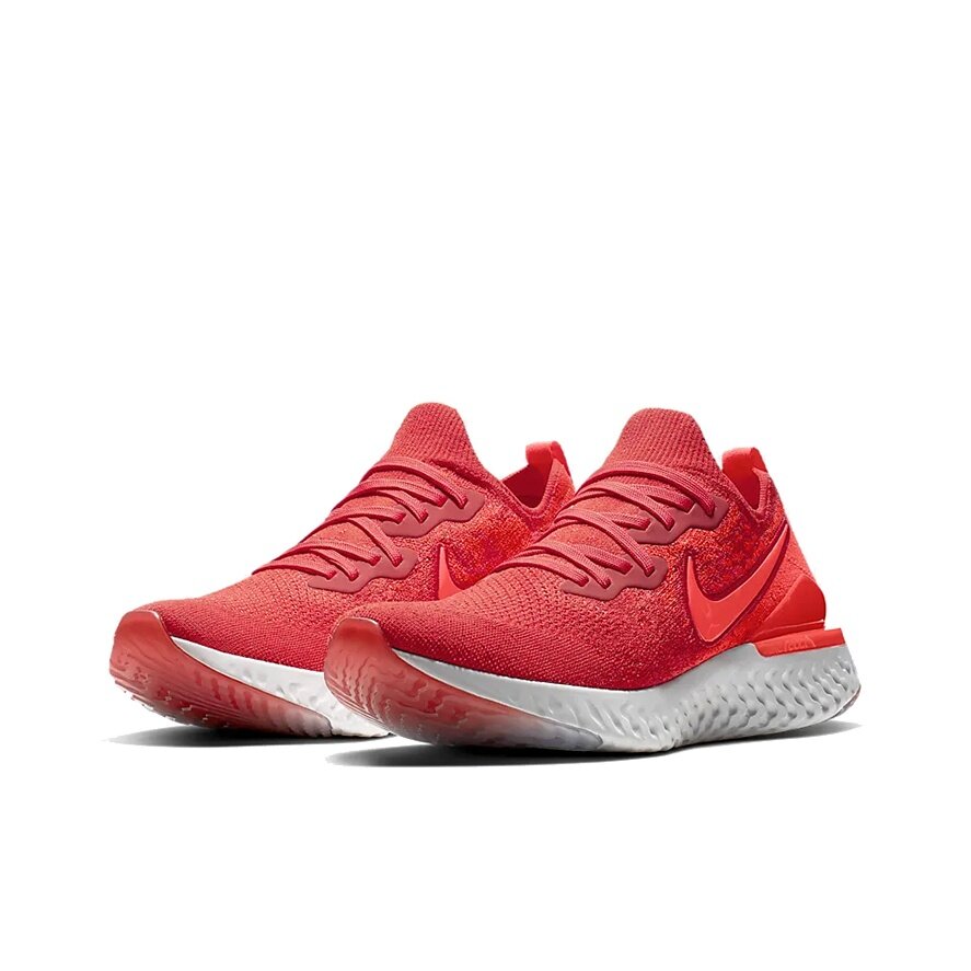 Кроссовки NIKE Epic React Flyknit 2, размер EU 43 стопа (27.5CM), красный — фото 1