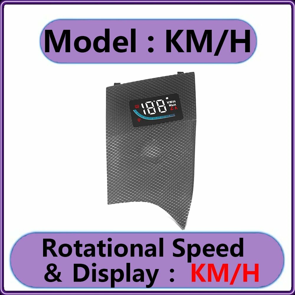 HUD проекционный дисплей автомобильный проектор Plug and Play дисплей скорости вращения для KMH