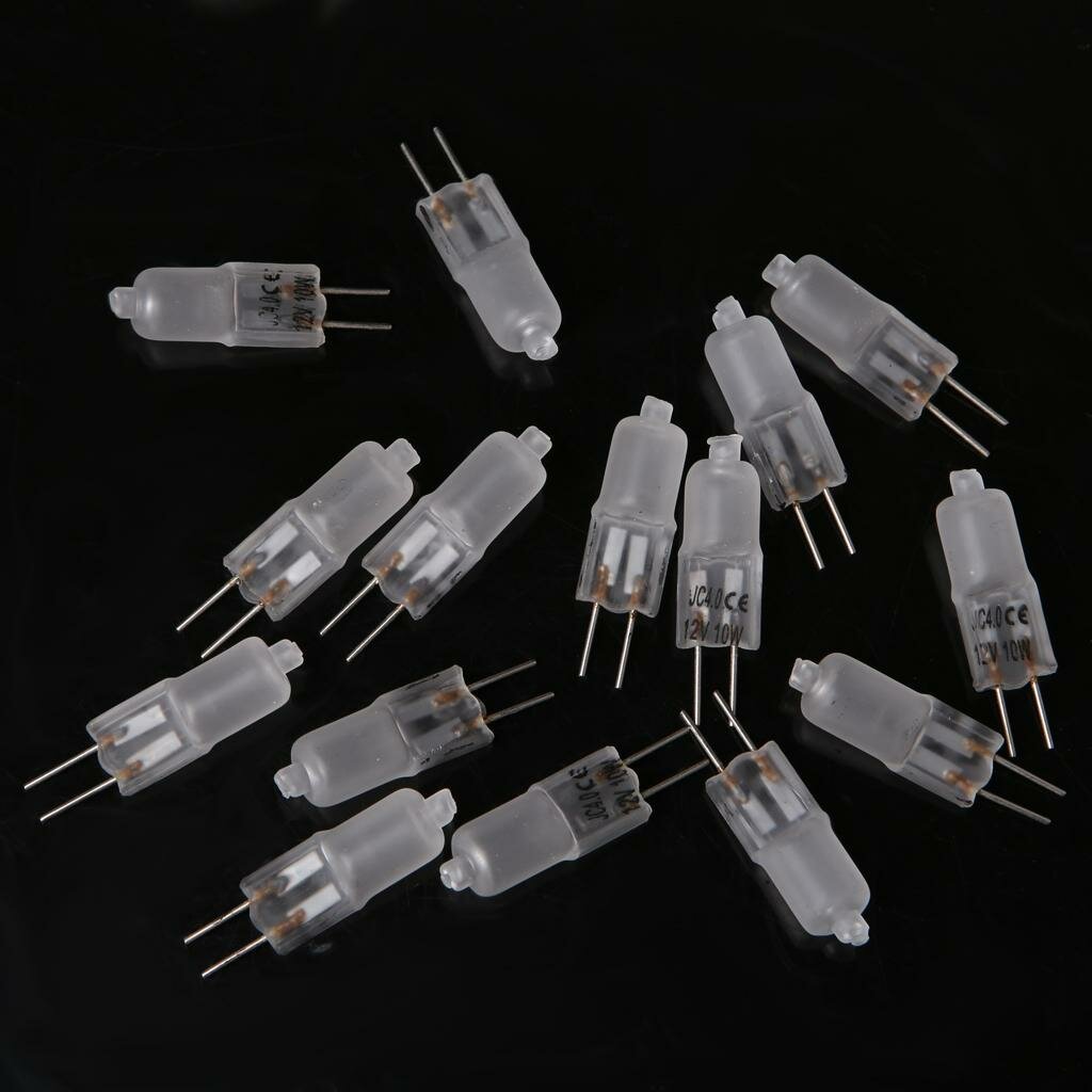 Галогенная лампа G4, 12 В, 10 Вт, матовая