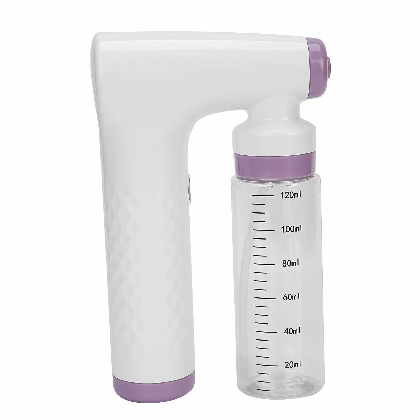 Ручной аэрограф для загара без солнца, косметический аэрограф с USB зарядкой, объем 120 мл, розовый