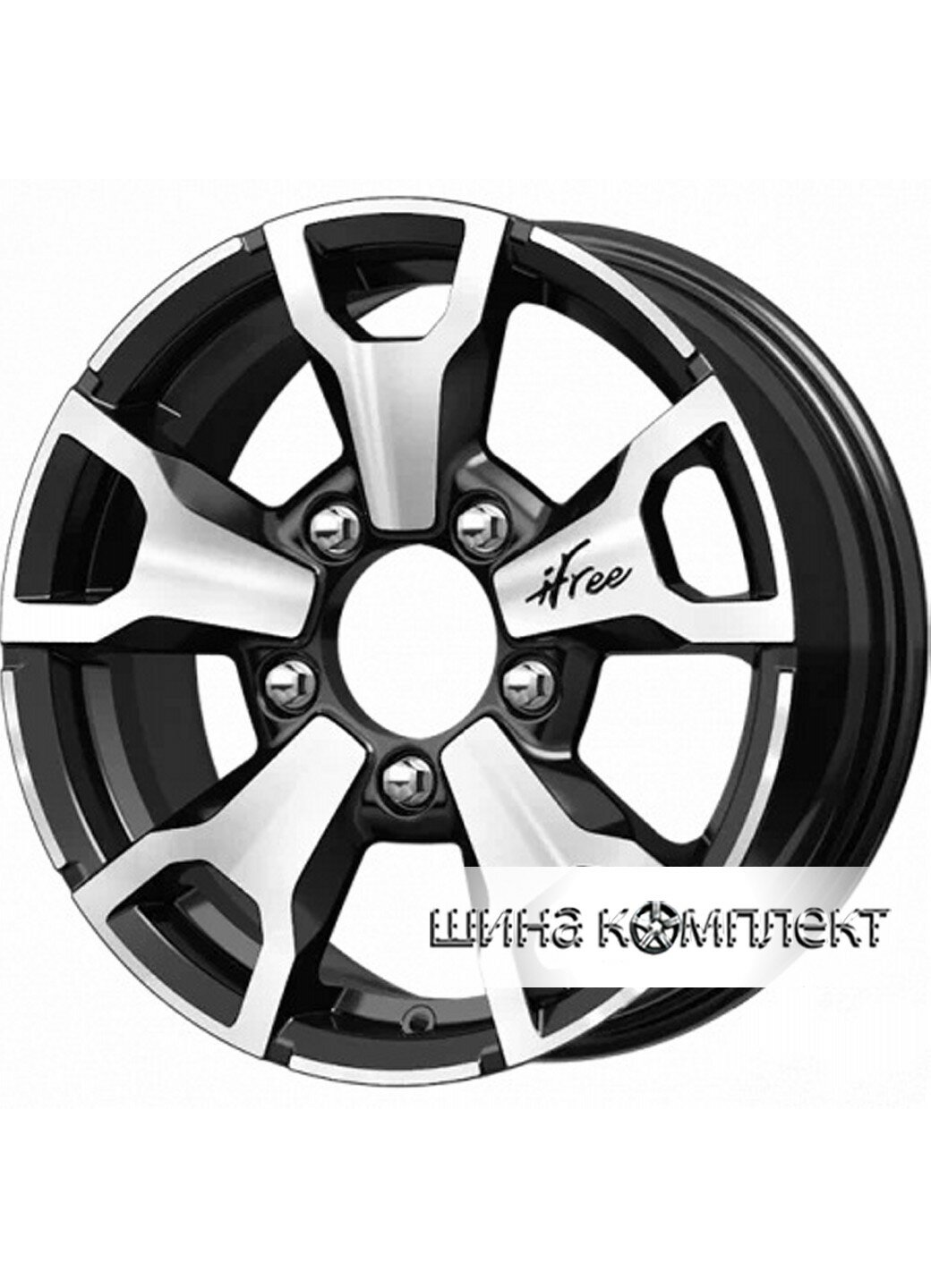 Колесный диск iFree Тайган (КС872) 6x16 5x139,7 ET40 98,1 Блэк Джек